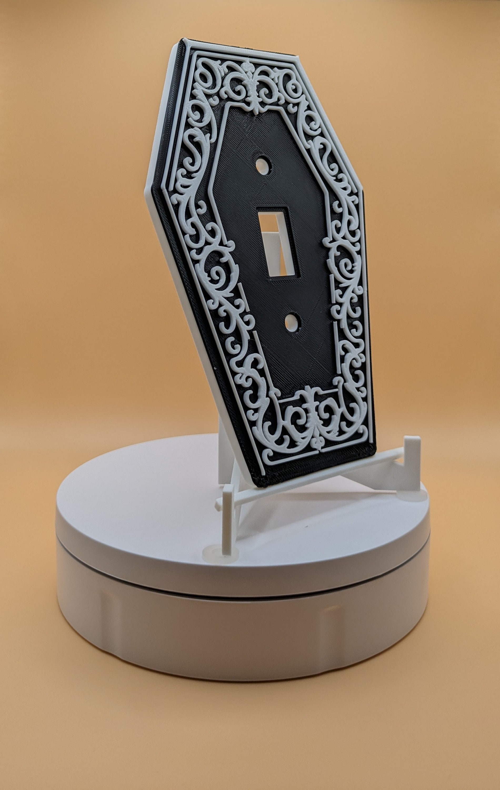 Gothic Filigree Coffin Light Switch Cover Custom Colors Single 1 Gang ...