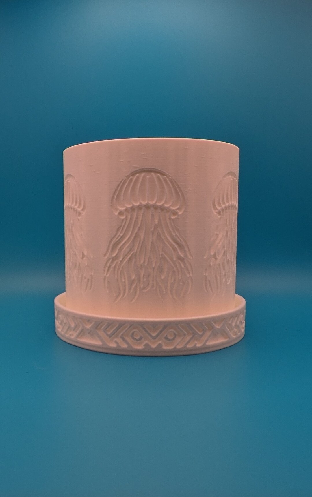 3D Printed Jellyfish Planter With Honeycomb Drainage Custom Colors 4.5 ...