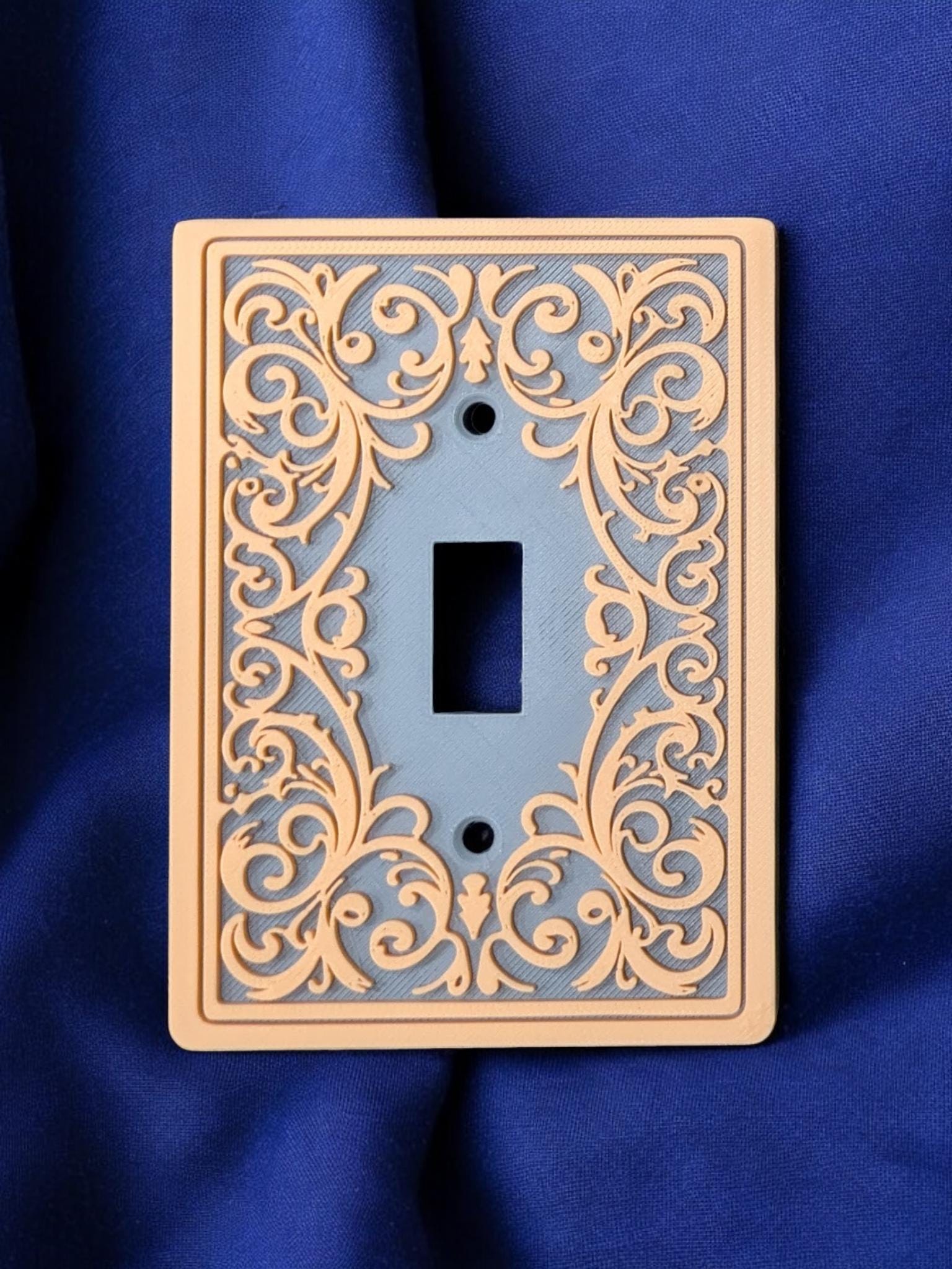 Elegant Decorative Victorian Scroll Filigree Light Switch Cover Custom ...