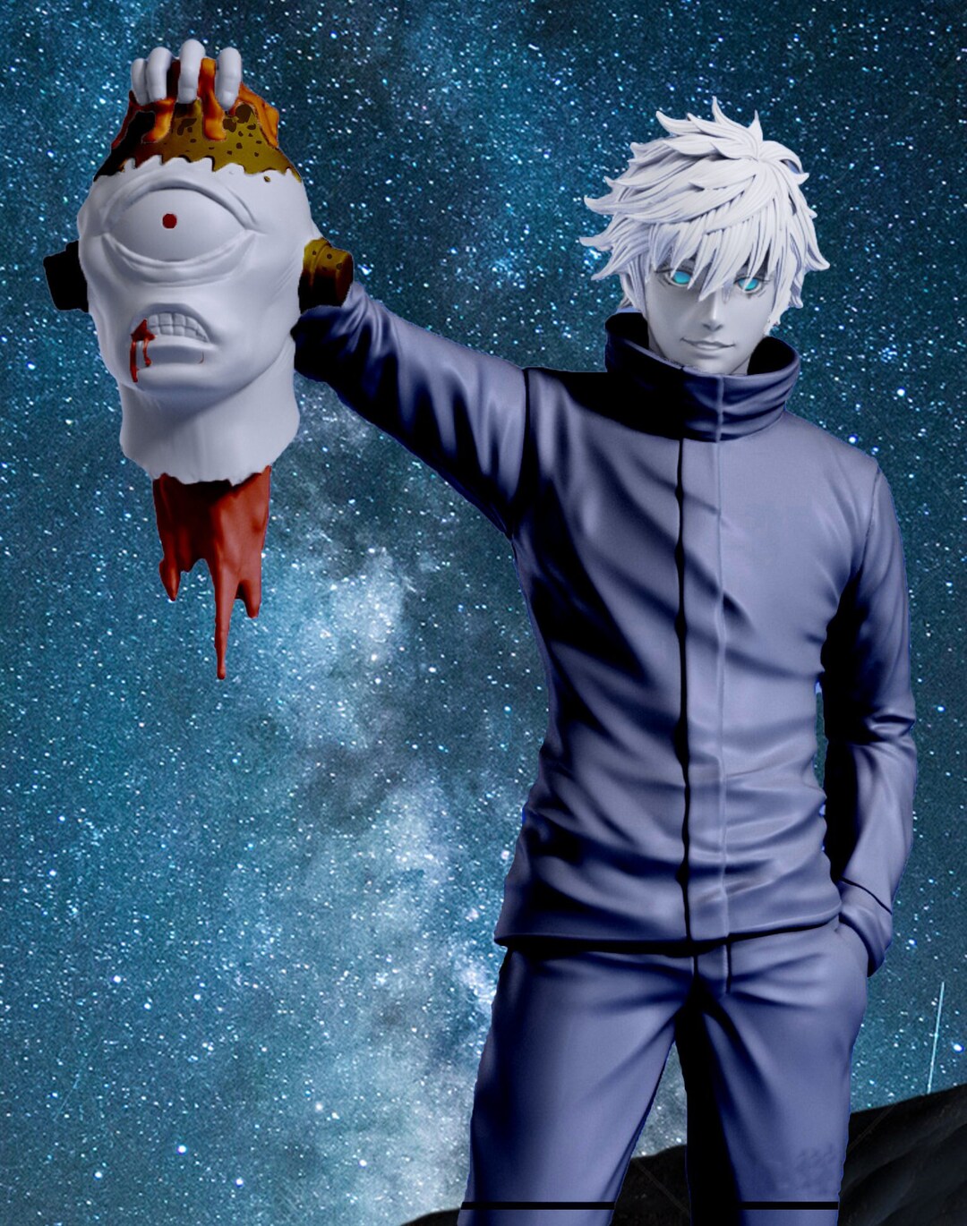 3D Stl Gojo Character Model 3D Figure in Stl Format 3D Stl Gift - Etsy