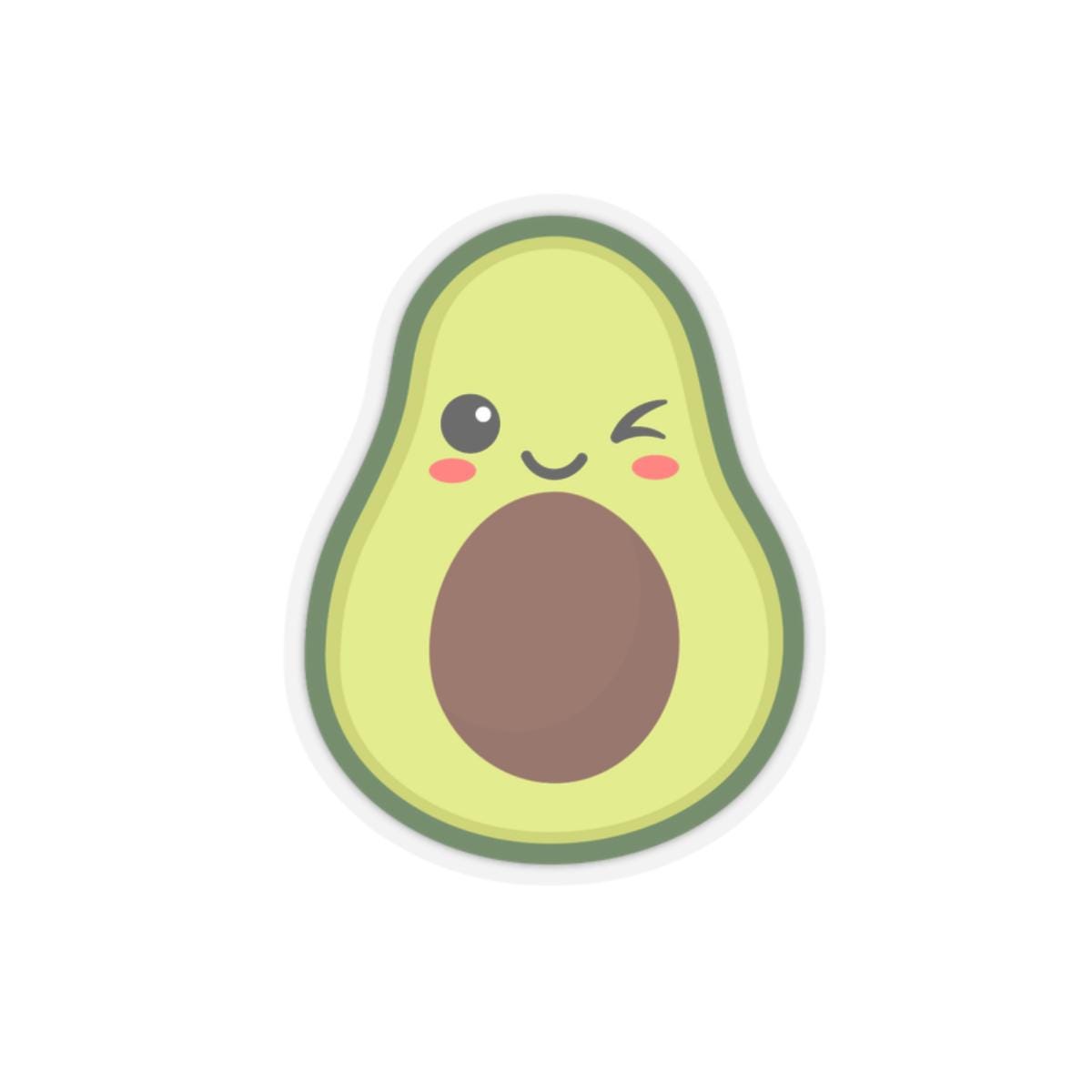 Custom Avocado Stickers Add a Unique Touch to Your Spaces - Etsy