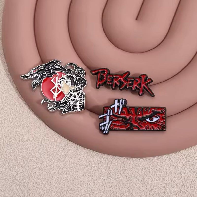 Berserk Anime Pins - Etsy