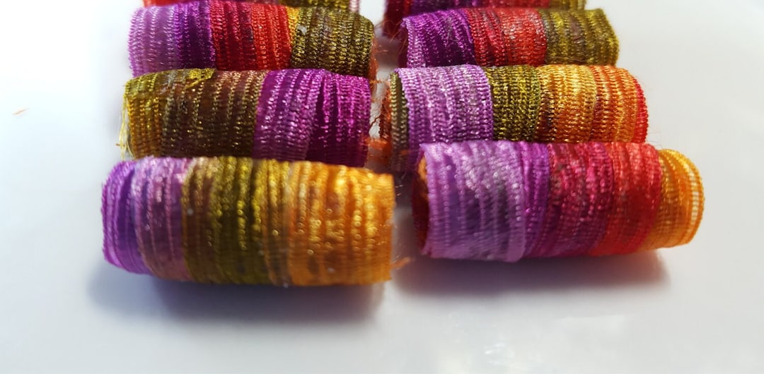 Set of 6 Beads. Imagine Our Surprise When We Realized Every Fiber Bead ...