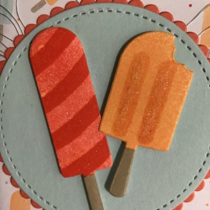 Handmade Card, Ice Cream Card, Ice Pops, Birthday Card, Summer, SWEET ...