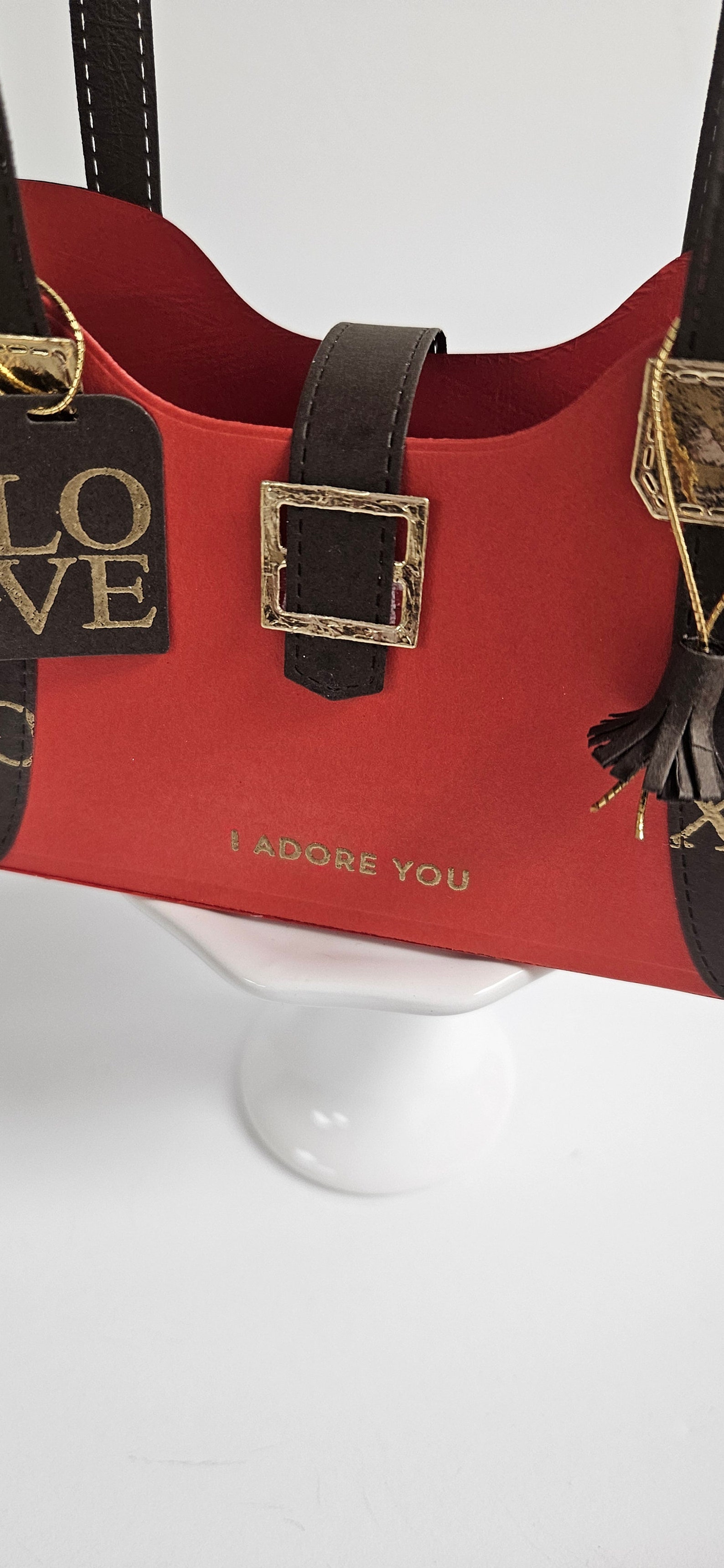 Handmade Paper Purse/gift Bag/paper Handbag/valentine's Day/love/gift ...