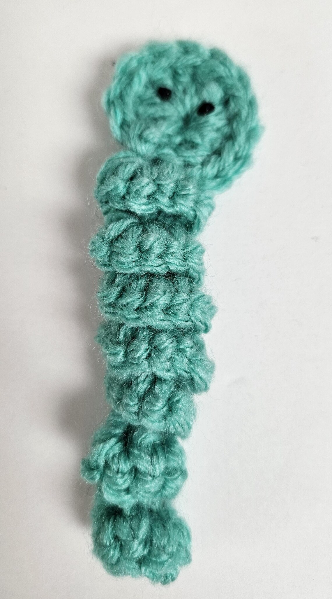 Handmade Crochet Worry Worm/calming/sensory/pocket Hug/anxiety Pet ...