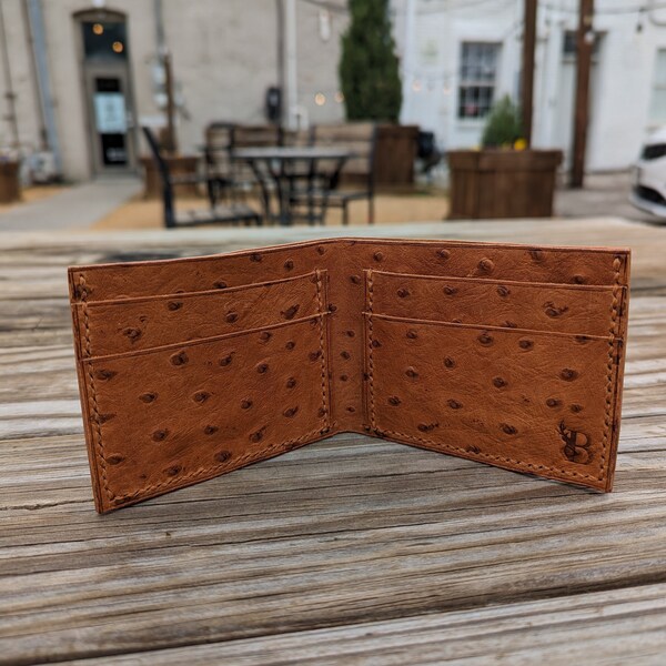Ostrich Wallet - Etsy