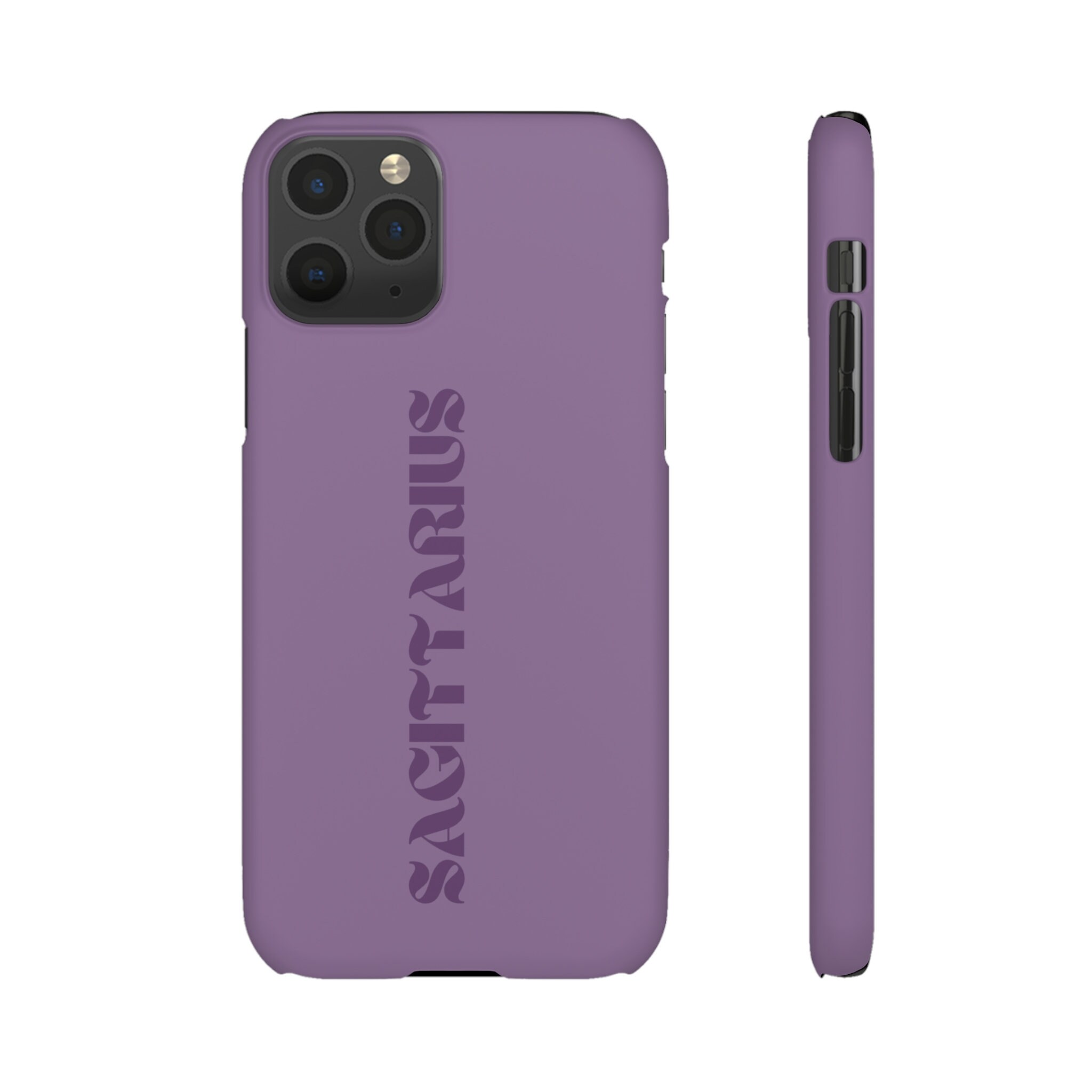 Sagittarius Purple Snap Phone Case - Etsy UK