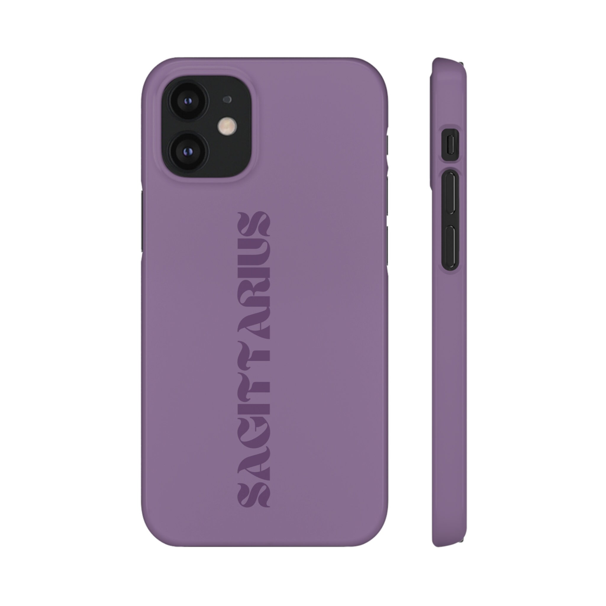 Sagittarius Purple Snap Phone Case - Etsy UK