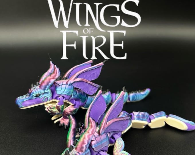 Wings of Fire Dragon Articulated Silk Wing - Etsy