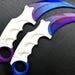 3D Printed Obsidian Karambit Knife 1 Blade - Etsy