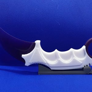 3D Printed Obsidian Karambit Knife 1 Blade - Etsy