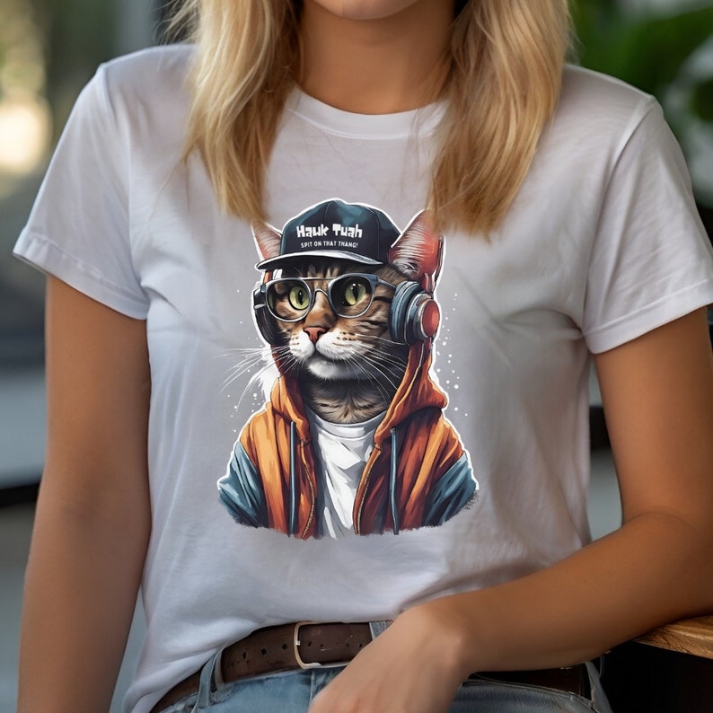 Cool Cat Trendy Hawk Tuah PNG SVG Hawk Tuah Girl PNG, Hak Twa Girl ...