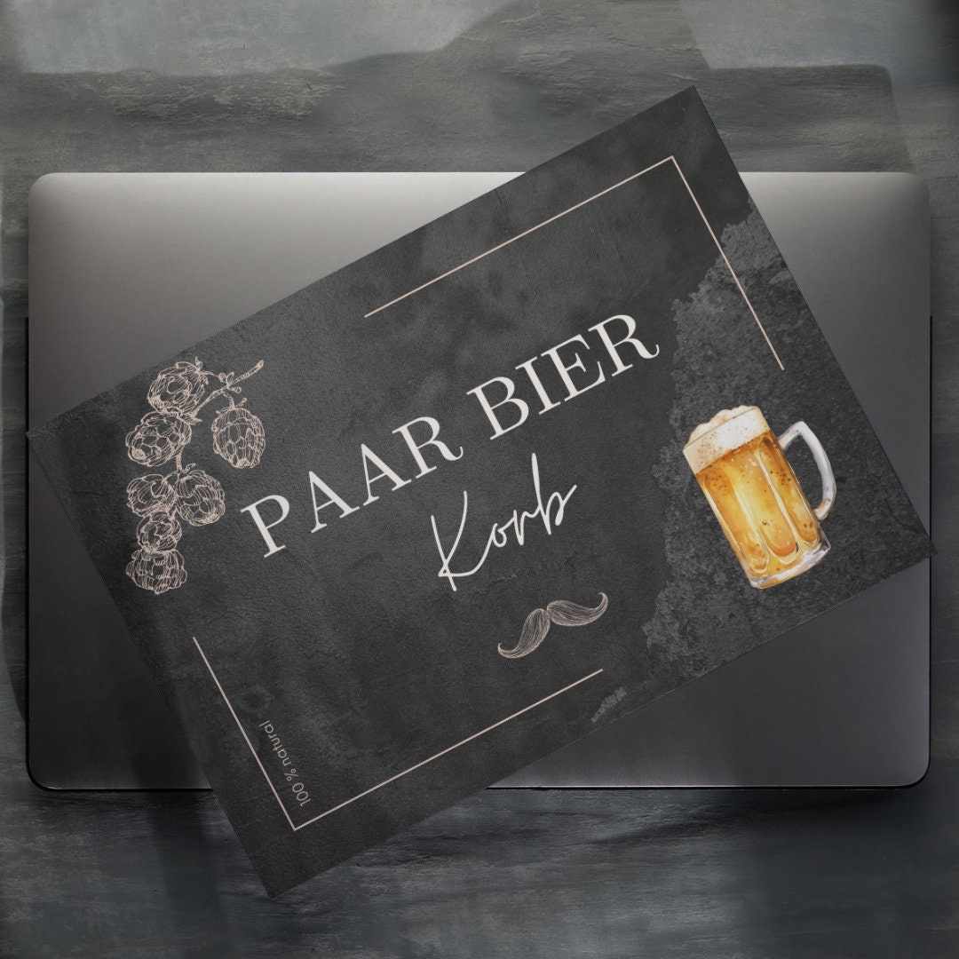 Paar Bier Korb – Lustiges Biergeschenk als digitaler Download - Etsy.de