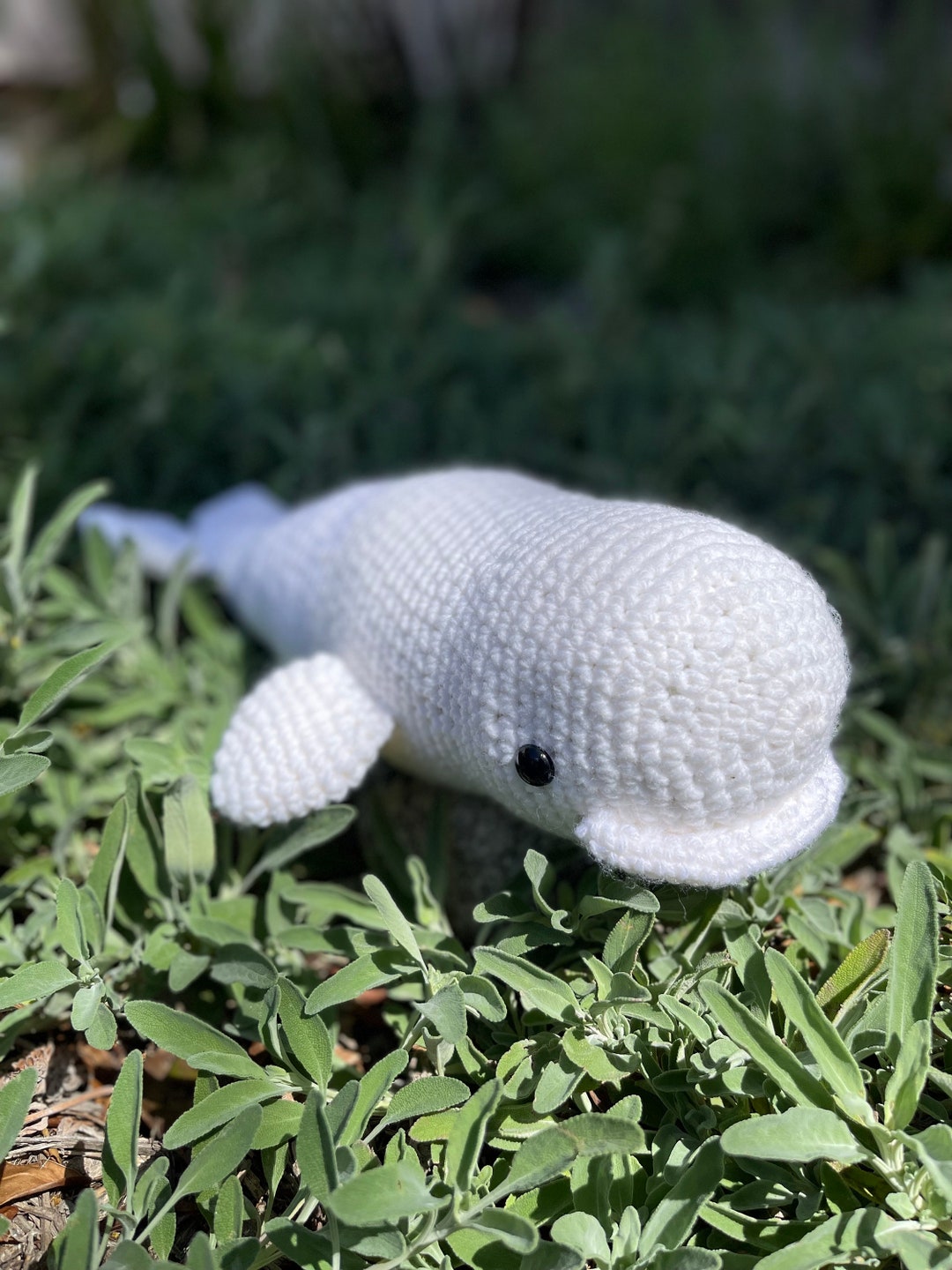 Crochet Beluga Whale - Etsy