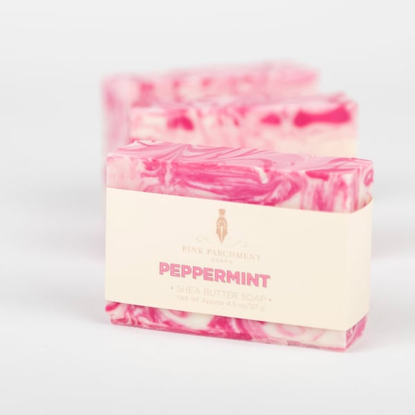 Peppermint Soap - Etsy