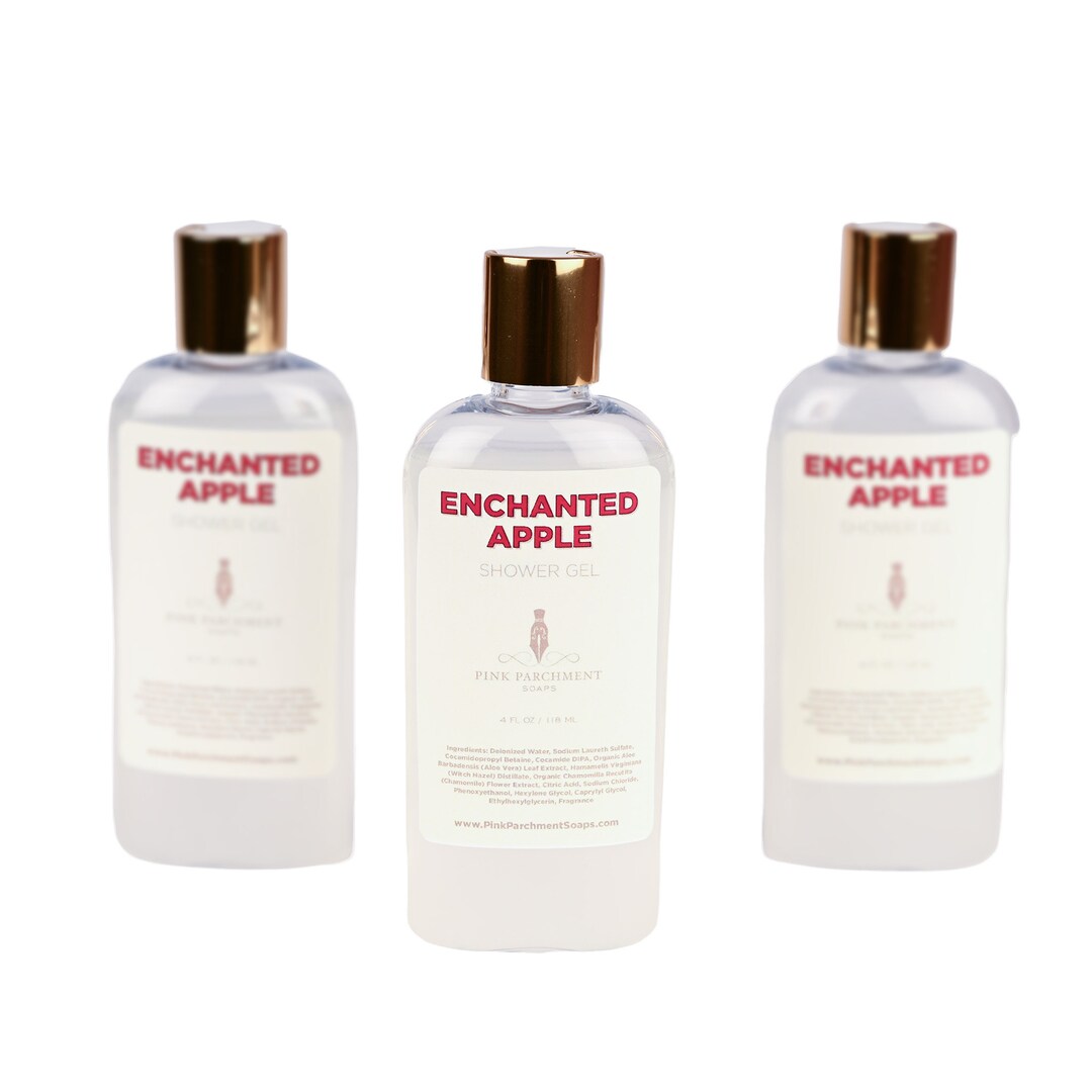 Enchanted Apple Body Gel Luxury Body Wash Great for Sensitive Skin - Etsy