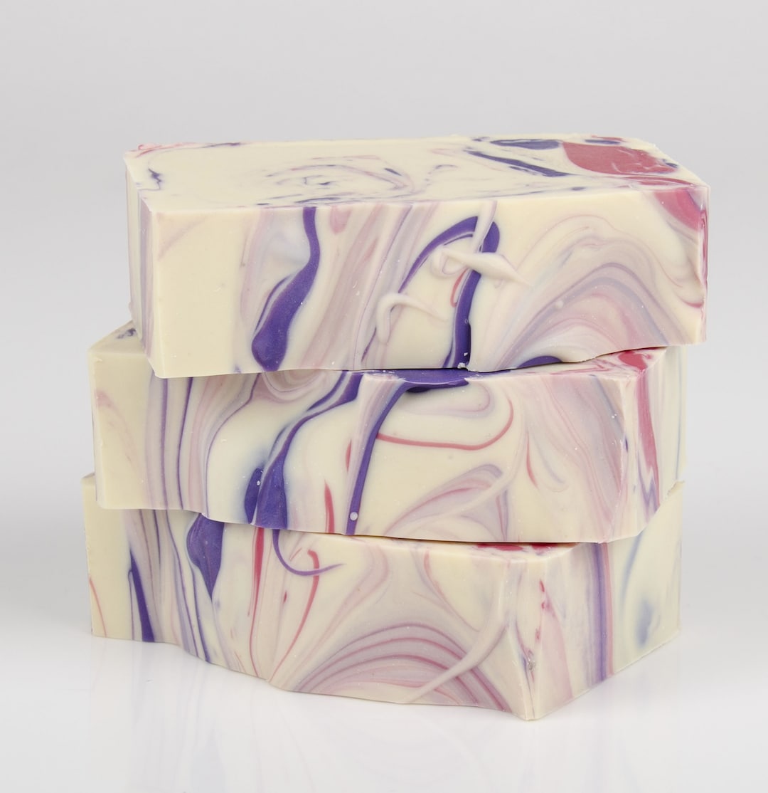 Black Raspberry Vanilla Soap Handmade Vegan Soap Soap for - Etsy