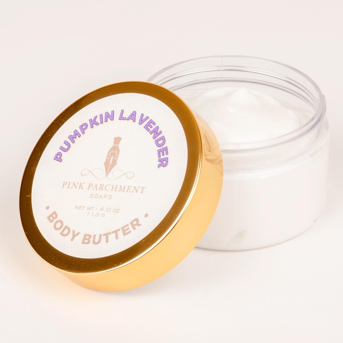 Pumpkin Pie and Lavender Body Butter - All Natural - Whipped Body ...
