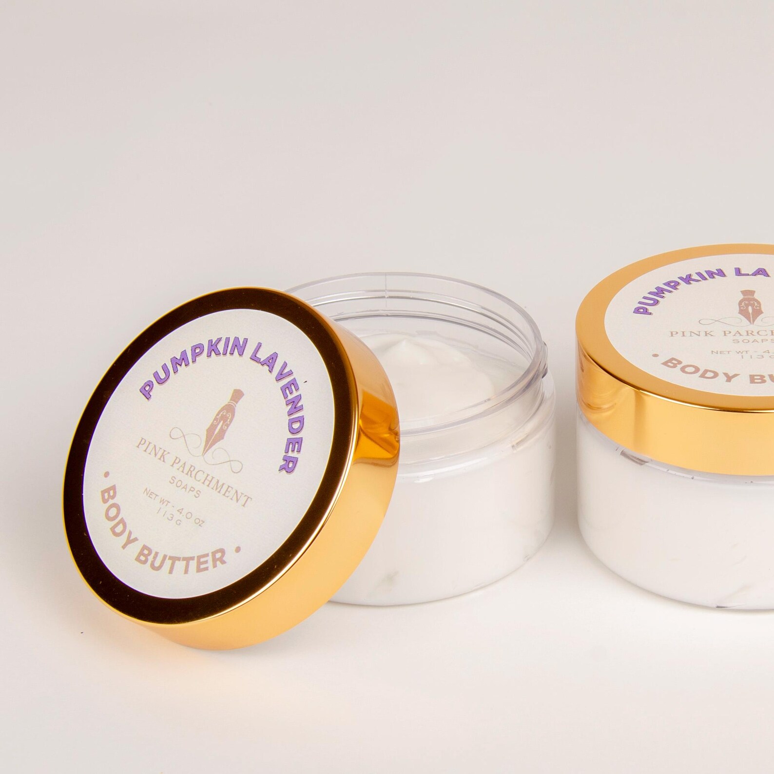 Pumpkin Pie and Lavender Body Butter - All Natural - Whipped Body ...