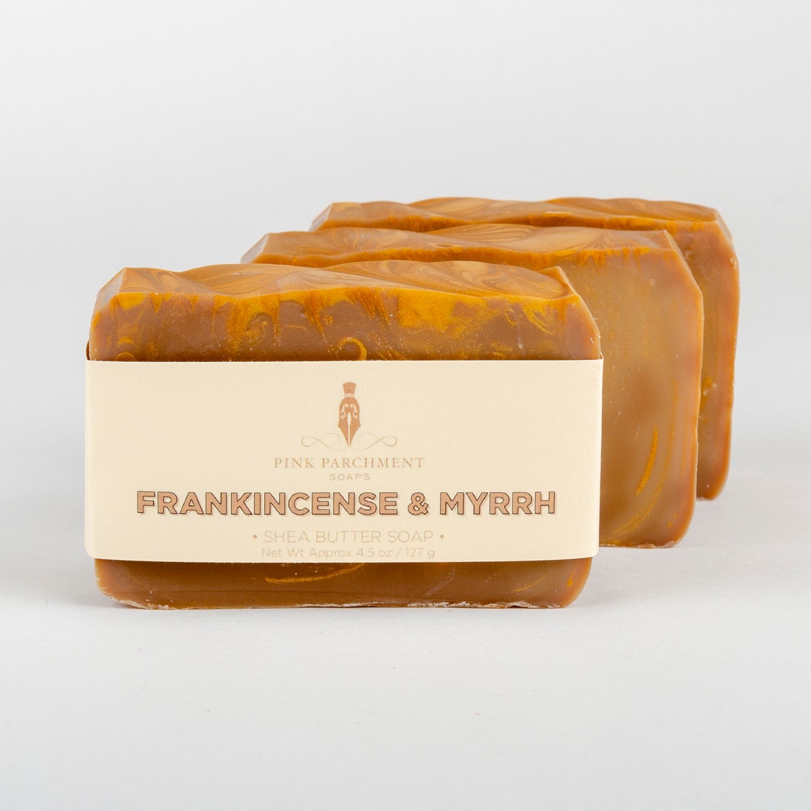 Frankincense and Myrrh Soap - Handmade Bar Soap - Cold Process - Vegan ...