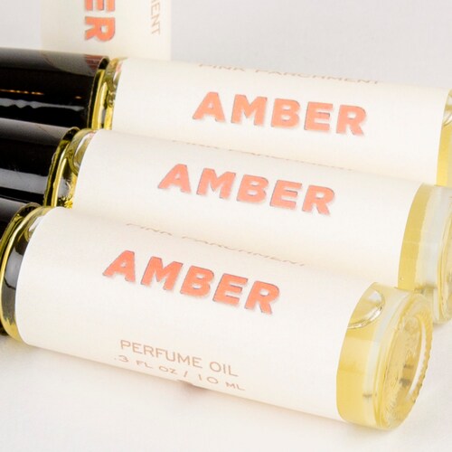 Amber Roll on Perfume Oil Vanilla Patchouli Sandalwood | Etsy