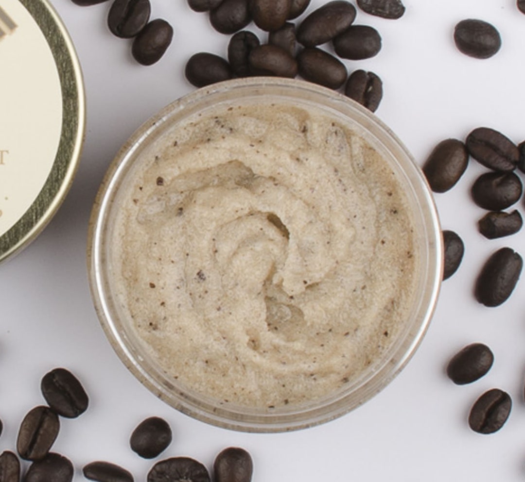 Coffee Sugar Scrub Emulsified Sugar Scrub, Whipped Sugar Scrub, Natural ...