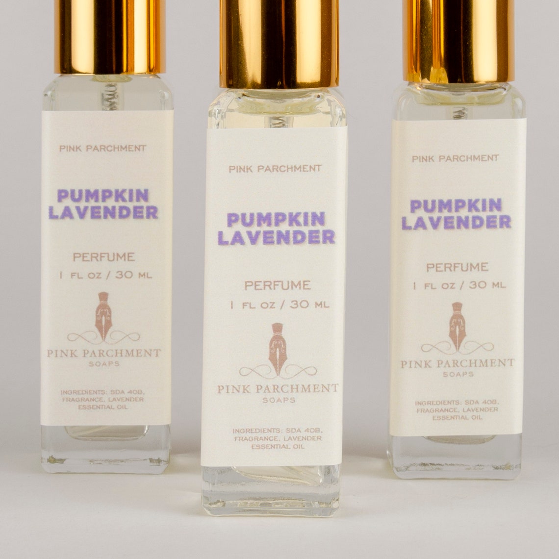 Pumpkin Lavender Perfume Spray on Perfume Pumpkin Pie and - Etsy