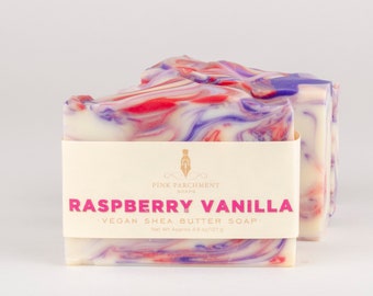 Raspberry Soap - Etsy