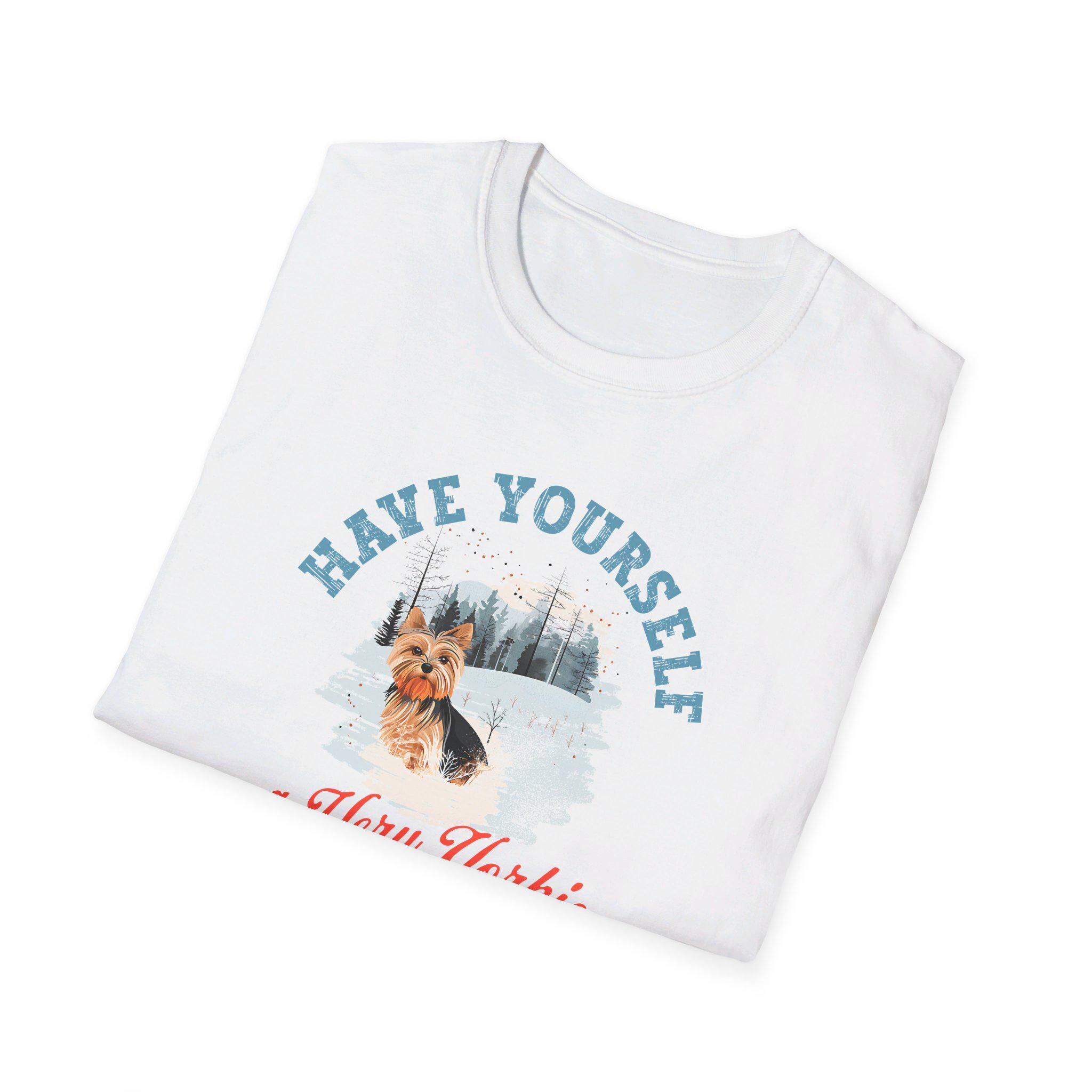 Yorkshire Terrier "have Yourself a Very Yorkie Christmas" T-shirt ...
