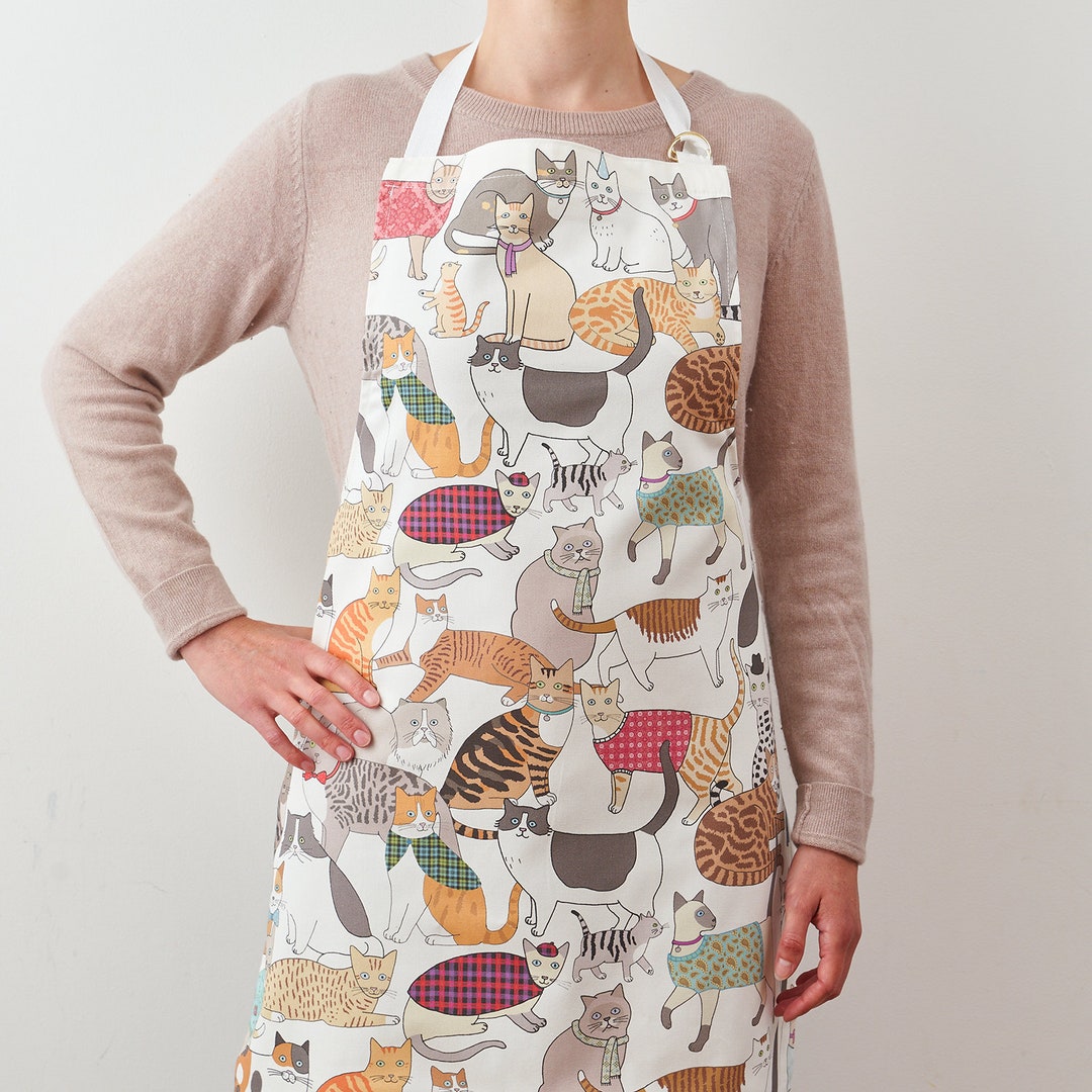 Crafty Cats Apron - Etsy