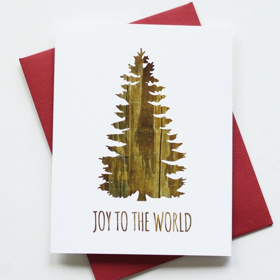 Rustic Christmas Card Sets
