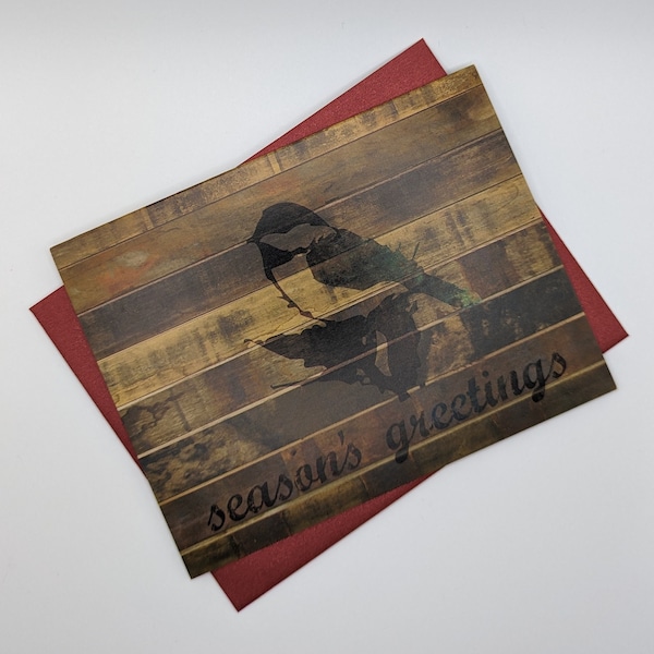 Rustic Holiday Cards - Etsy