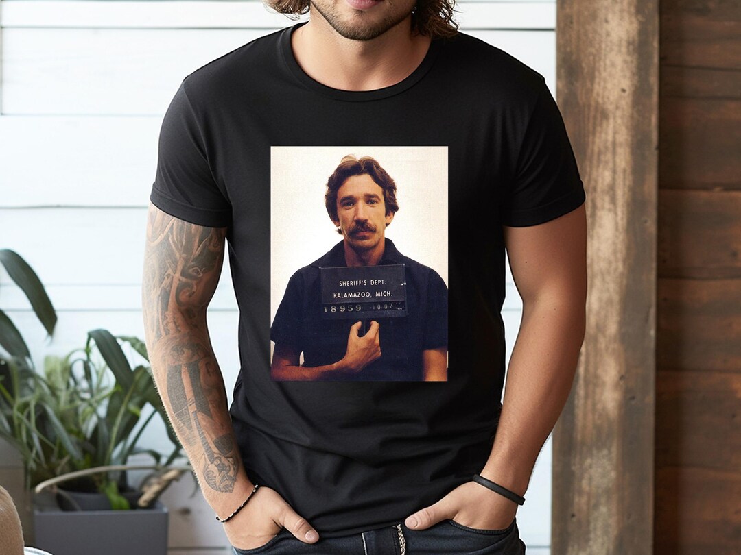 Tim Allen Mugshot Coke Cocaine Pablo T-shirt, Sweatshirt, Hoodie, Tote ...