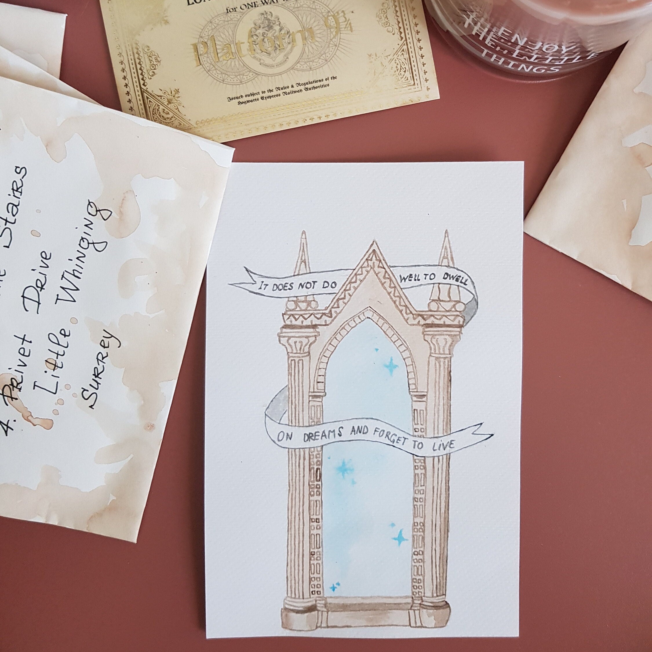 Set of 3 Postcards, Harry Potter-themed - Etsy