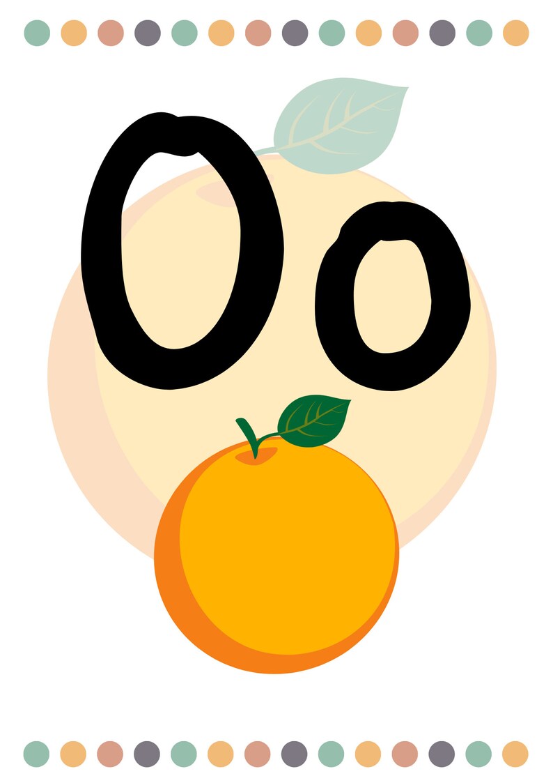 Minimalist Pastel Alphabet Poster - Etsy