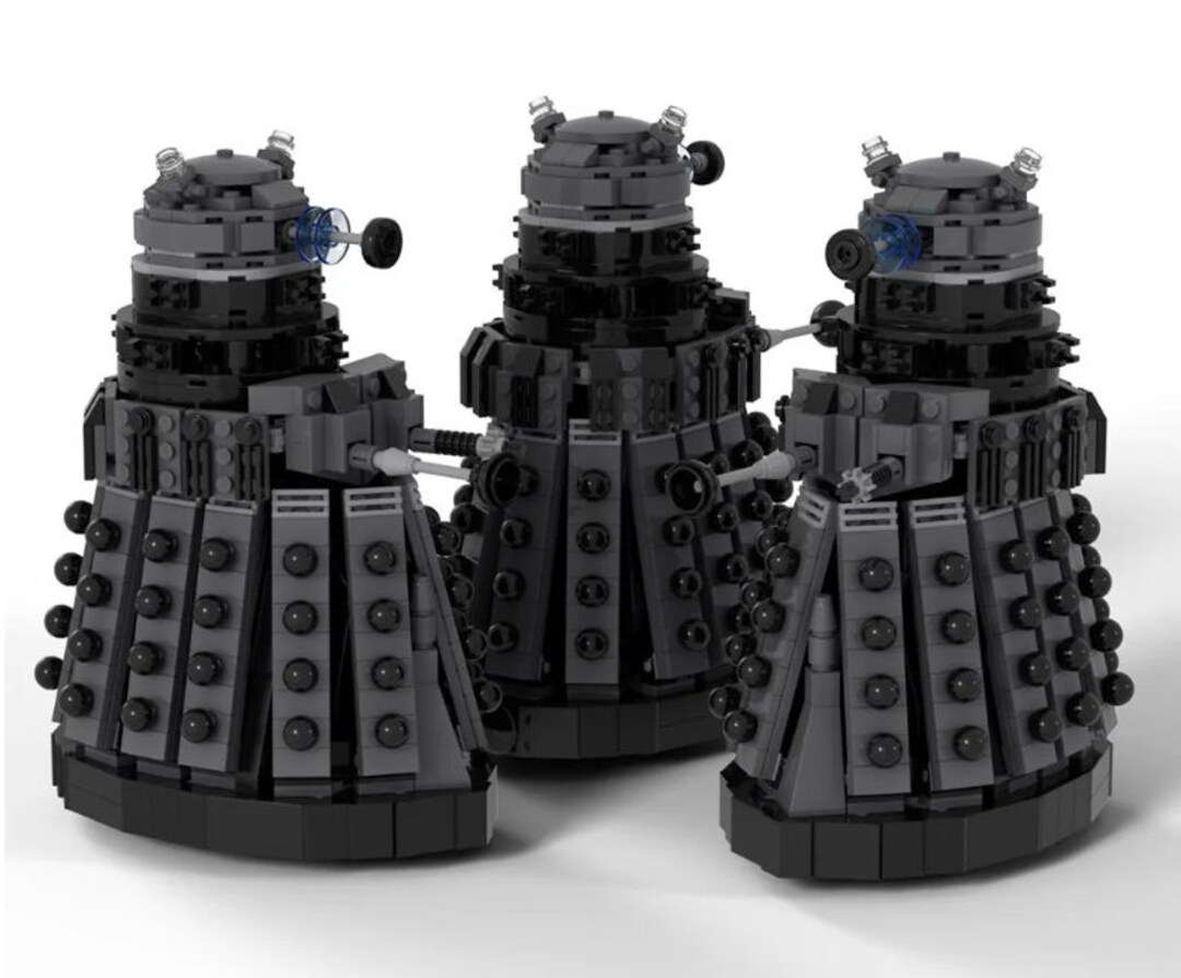 Doctor Who-inspired Time Machine Building Block Set: Dalek Robot ...