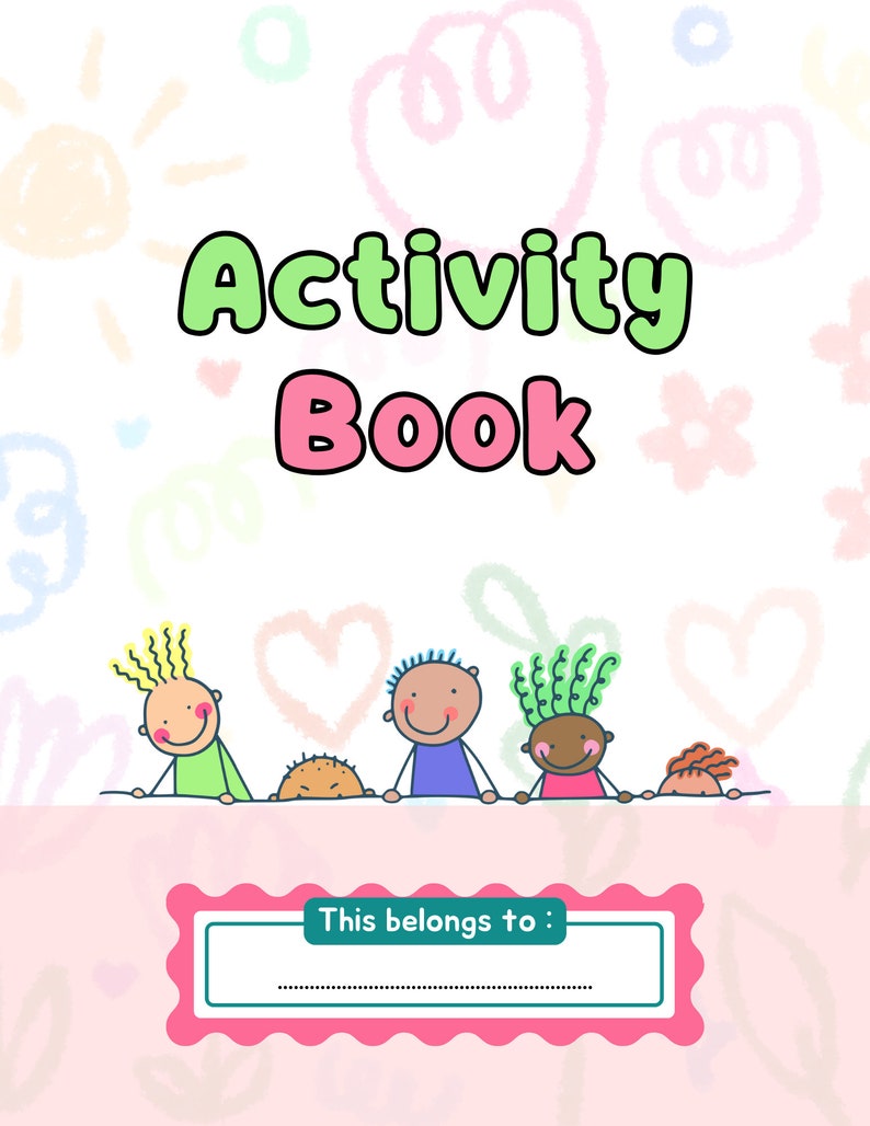 Printable, Printable Activity for Kids, Digital Activity Book, School ...