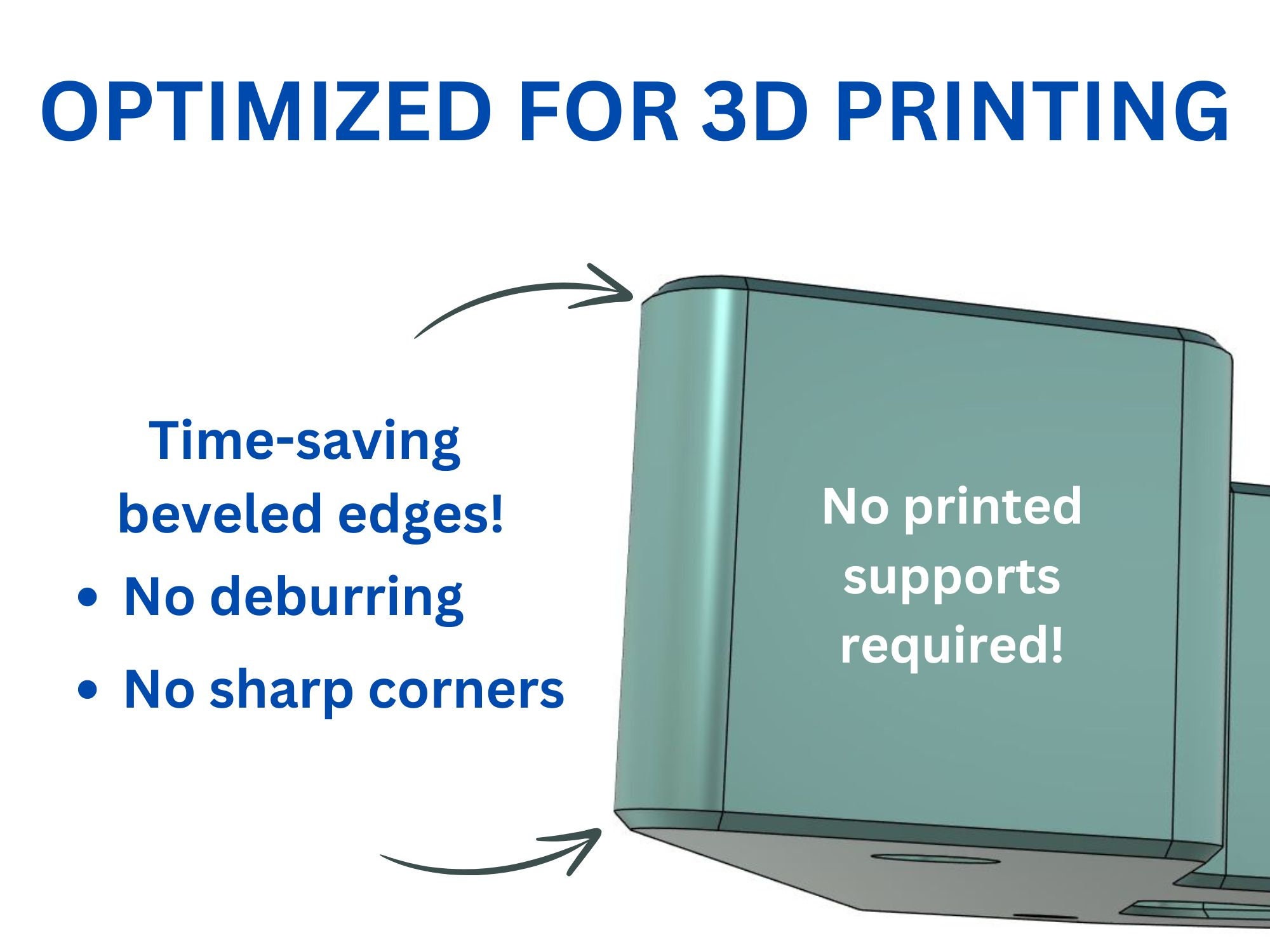 3D Printable Round & Square Spacers, Standoffs STL Files (digital ...