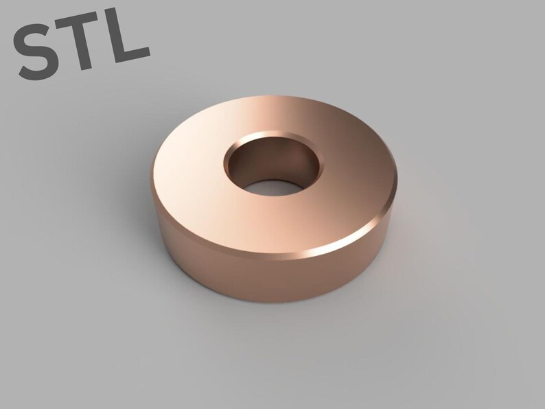3D Printable Round & Square Spacers, Standoffs STL Files (digital ...