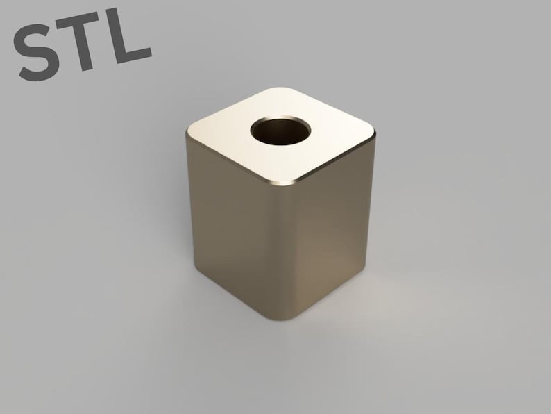 3D Printable Round & Square Spacers, Standoffs STL Files (digital ...
