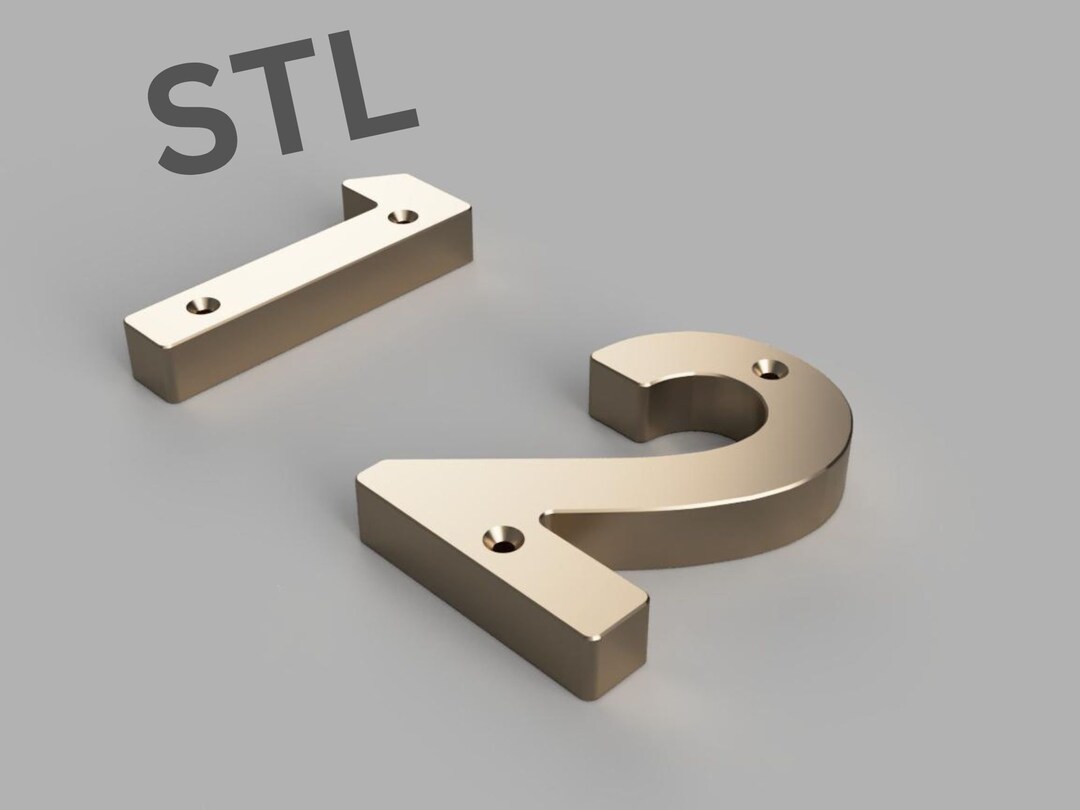 Numbers & Characters | 3D Print File Library | 1100+ STL File Set ...