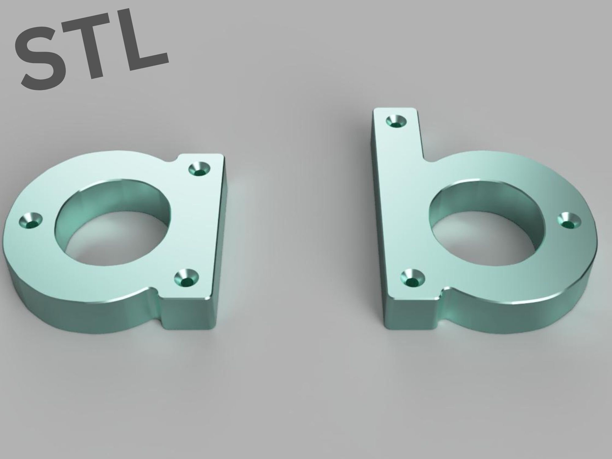 Letters, Lowercase | 3D Print File Library | 800+ STL File Set ...