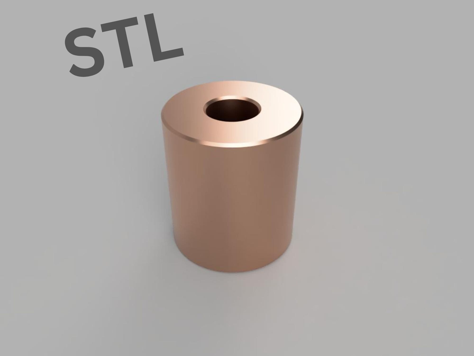 3D Printable Round & Square Spacers, Standoffs STL Files (digital ...