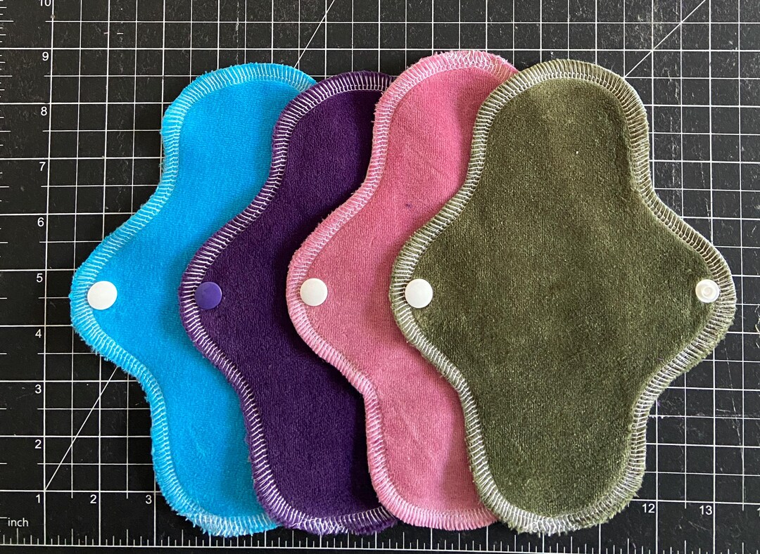 Cloth Panty Liner Reusable Washable Cloth Pad Liner Light Day Pad 8 ...