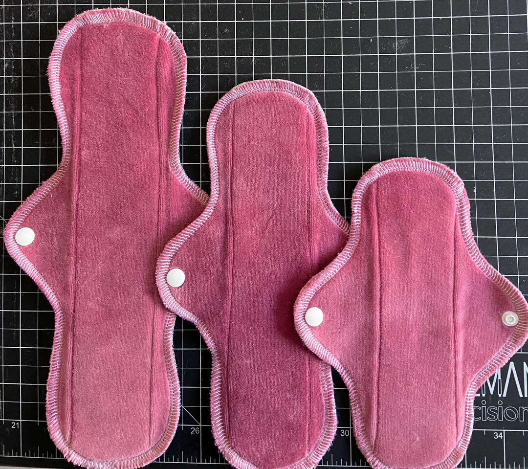 3 Pk. Cloth Menstrual Pad Cloth Period Pad Reusable Washable Post ...