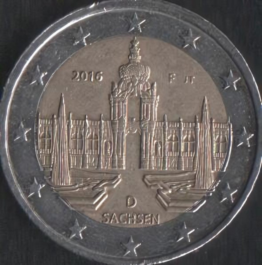 Commemorative 2 Euro Coin Germany A 2016 , Collectible Euro Coin ...