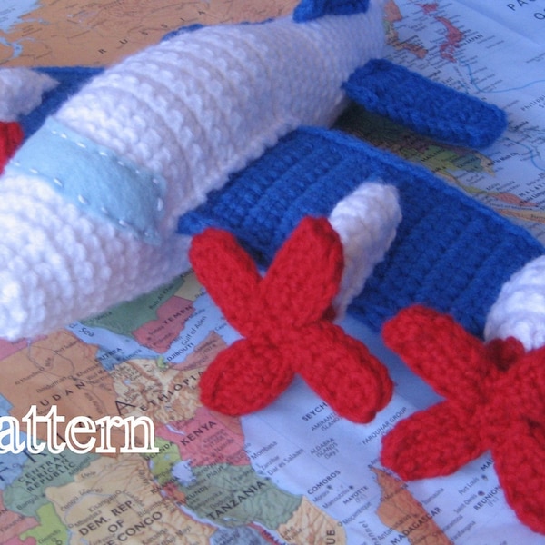 Crochet Airplane - Etsy