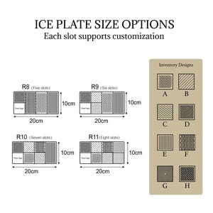 Custom Ice Plate, Custom Ice Tray, Ice Cube Plate Custom,custom Ice ...