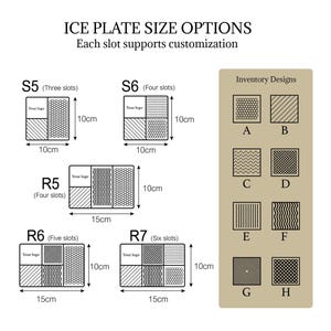 Honeycomb Design Ice Tray, Your Logo Ice Plate, Custom Ice Tray, Ice ...